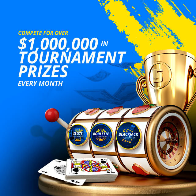 Daily Tournaments - $1,000,000 in Monthly Prizes